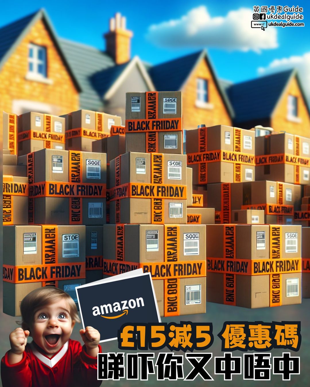 【Amazon £15減5】 - 英國優惠Guide - ukdealguide